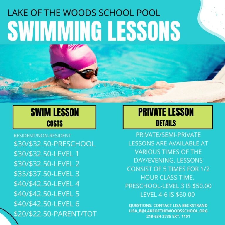 Swimming Lessons & Classes – Lake of the Woods School